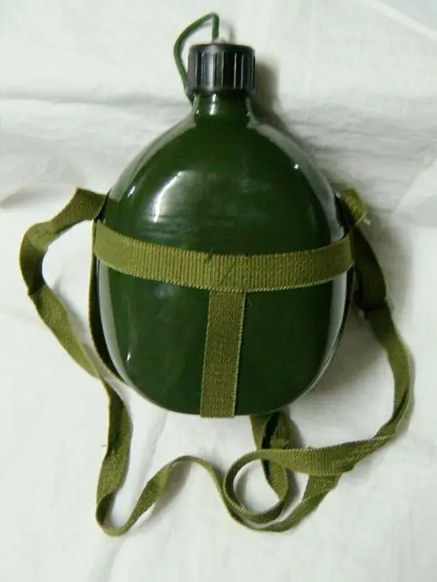 Surplus Chinese Army Pla Heavy Duty Water Flask Bottle Canteen Type ...