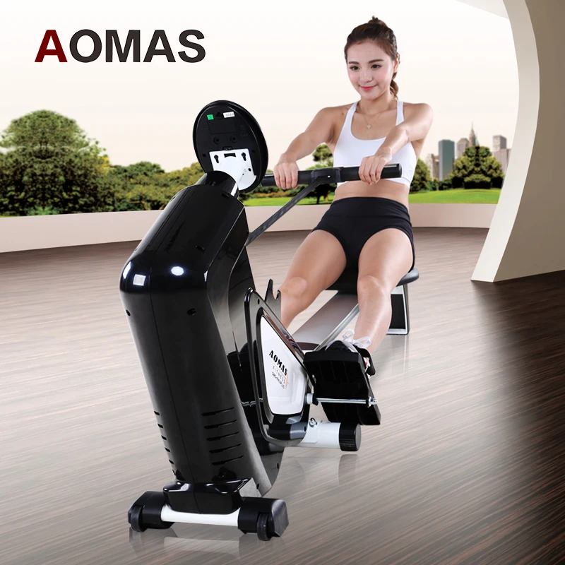 Shi home rowing machine magnetron mute thin waist abdomen stovepipe ...