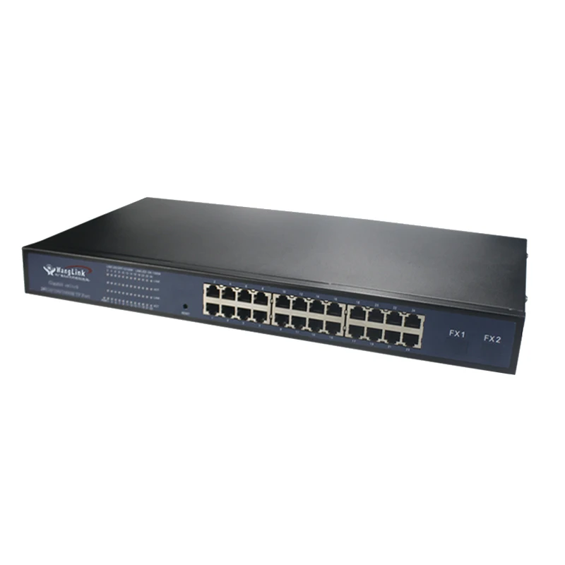 24port Ethernet Switch 24 Port Rj45 10/100/1000mbps Network Switch ...