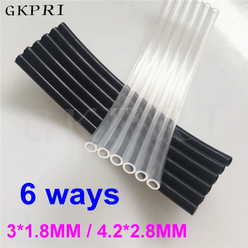 Free shipping eco solvent UV printer ink tube 6 lines 3X2MM 4.2x2.8mm ...