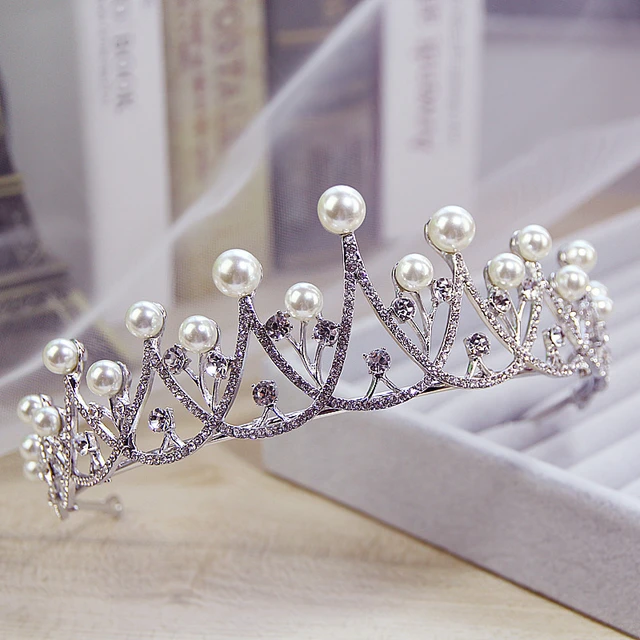 Simple Silver Tiara