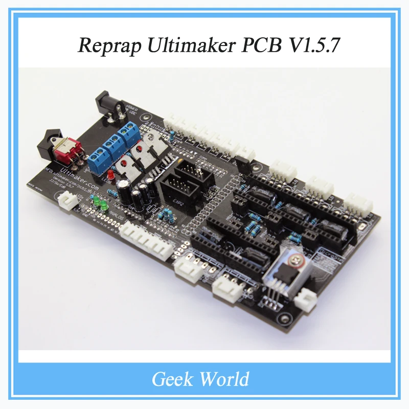 New Reprap Ultimaker PCB V1.5.7 Control Board Kit Compatible RAMPS1.57 ...