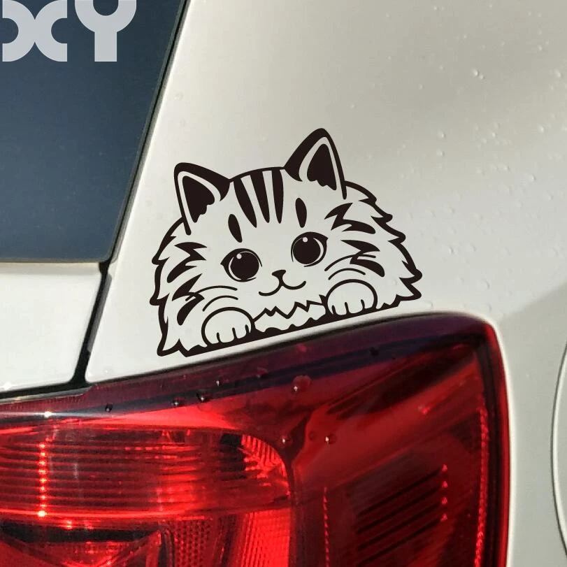Cute-Cat-Stickers-Car-Styling-Laptop-Sticker-Decal-Motorcycle-Truck ...