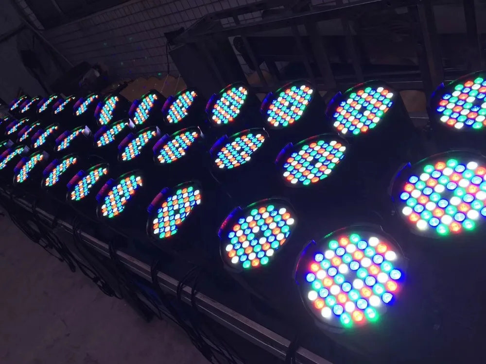 54X3W RGBW light up par can led par light for stage show bar|par lamp ...