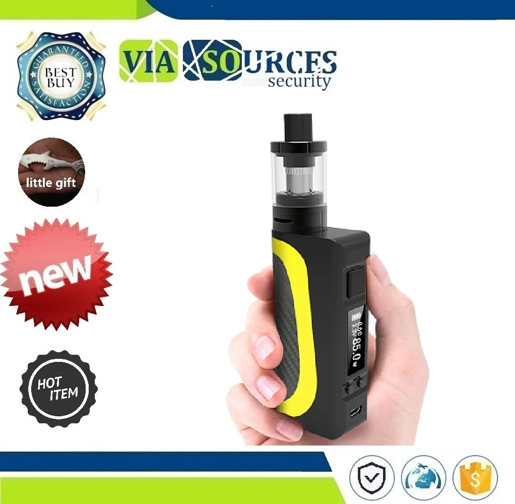 Fumaça grande fumaça vaporizador hookah vaper cigarros mecânicos 85 w ...