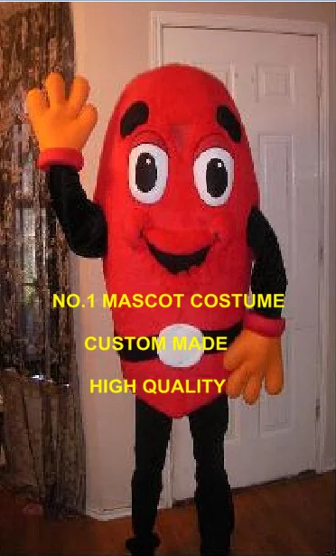 Professional-Custom-Kidney-Bean-Mascot-Costume-Adult-Kidney-Bean-Theme ...