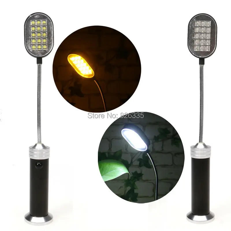 Mini Cordless Desk Lamp AAA Battery Powered LED Light Table Lamp ...