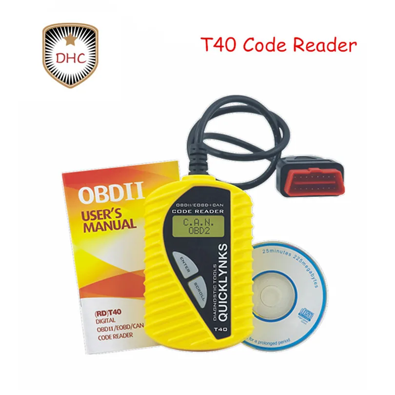 Original QUICKLYNKS OBD2 Scanner/Auto Basic Code Reader T40 (multi ... Original QUICKLYNKS OBD2 Scanner/Auto Basic Code Reader T40 (multi ...
