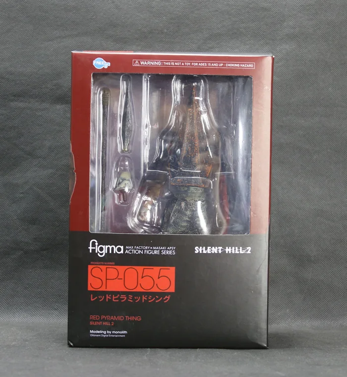 Nuevo Silent Hill Pyramid Head 2 Figma SP 055 Cosa Roja Pirámide 15 cm ...