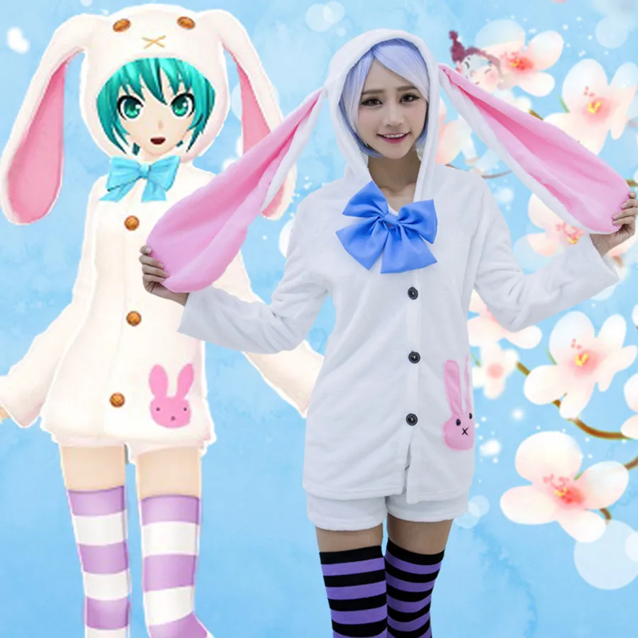 Hugguh Brand New Hatsune Miku Cosplay Costume Halloween Role Play ...
