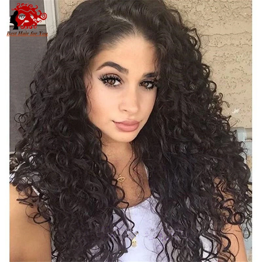 Best Natural Looking Lace Front Wig 150% Density Virgin Peruvian Human ...