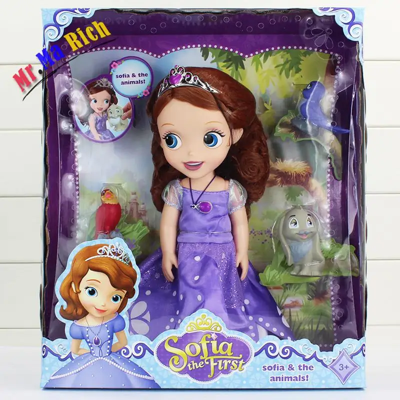 30cm Sofia The First Soifa & Animals Clover The Rabbit Mia Robin ...