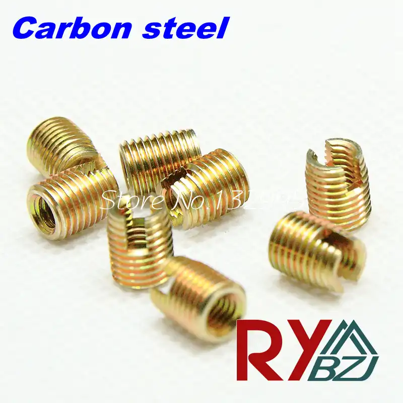 Self Tapping insert nut Bushing 302 slotted type Wire Thread Repair ...