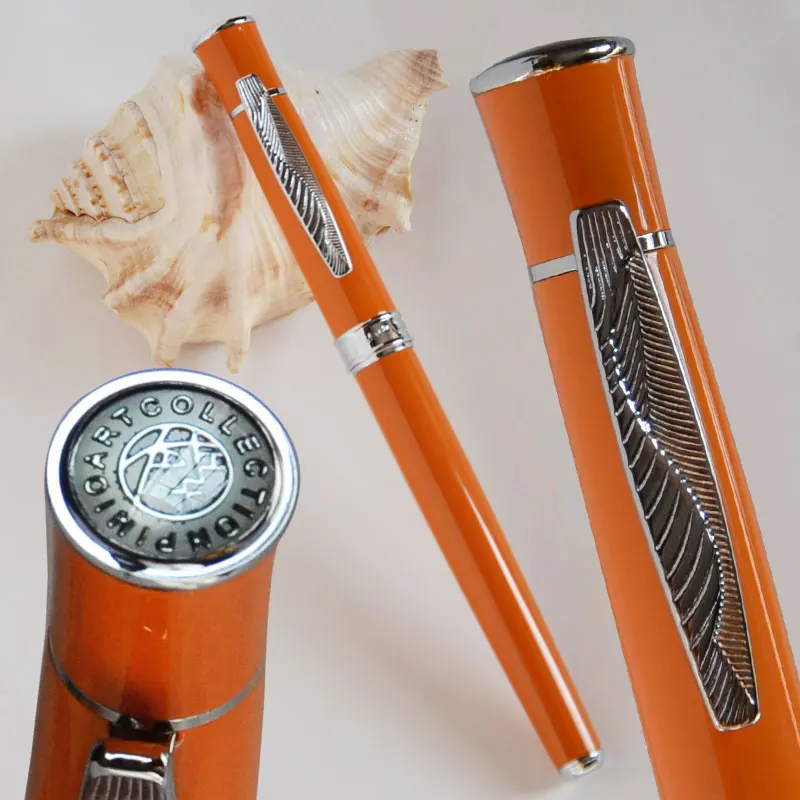 Picasso 607 Orange Fine Hooded Nib Fountain Pen Black Red Whit 4 Colors ...