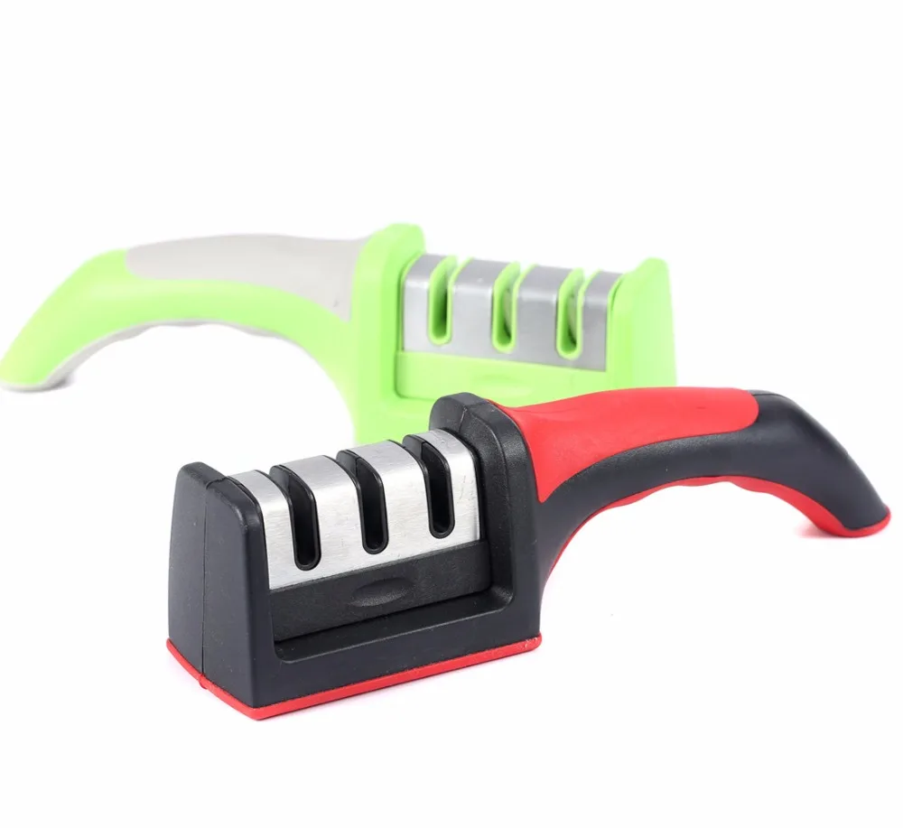 Professional Kitchen Knife Sharpener Diamond Stainless Steel Grinder ...