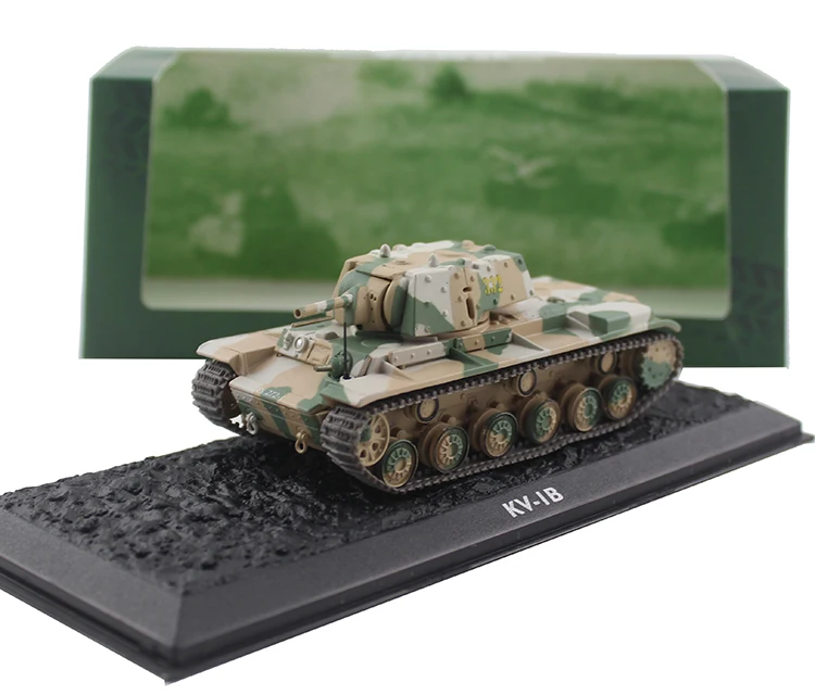 1/72 KV-I B Soviet heavy tank model Alloy model gift - Military Shopping