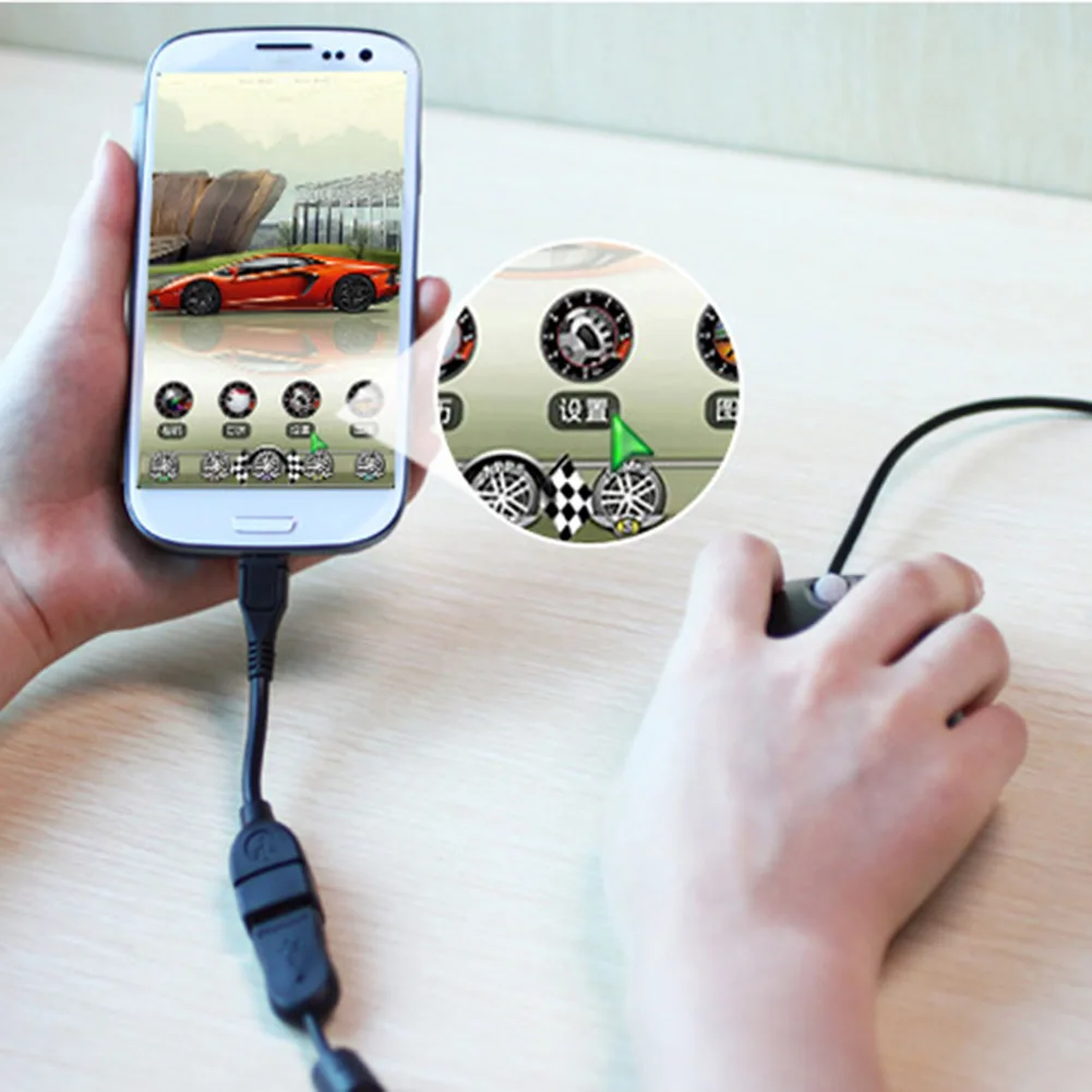 Micro USB OTG Adapter Cable USB 2.0 Connector Cord for Android Xiaomi ...