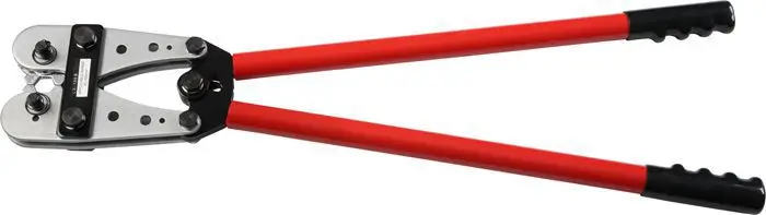Heavy duty cable lug crimping tool for crimping cable lugs 25 150mm2 ...
