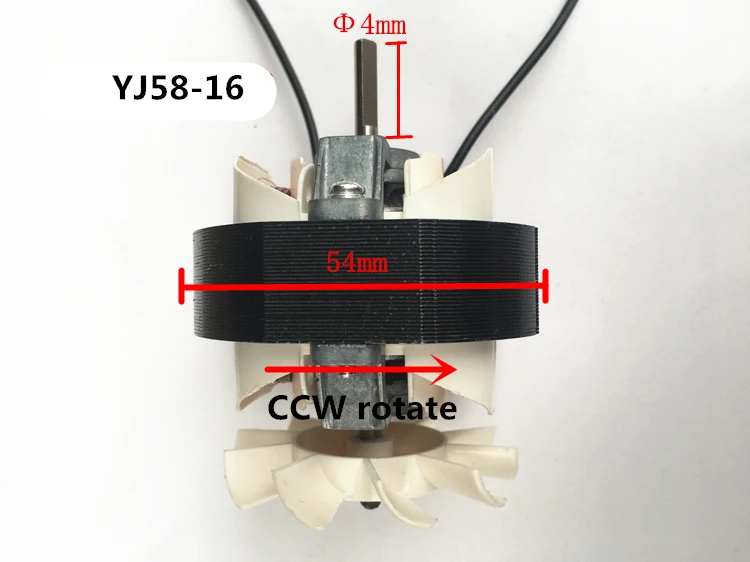 1 шт. вентилятор подогреватель вентилятор AC двигатель с ...
