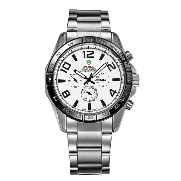 WEIDE WH2303 brand quartz watch wristwatch men's analoge display fashion military sports watches ...