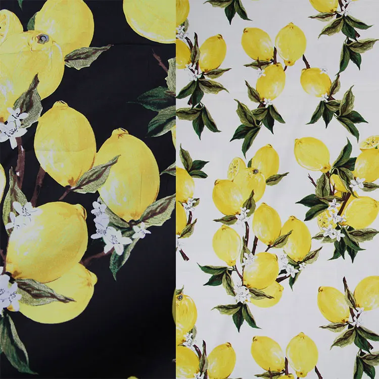 Online Buy Wholesale lemon print fabric from China lemon print fabric ...
