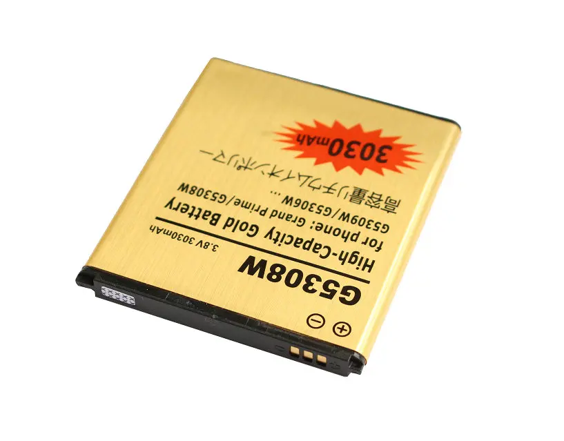 30pcs /lot 3030mAh Gold Battery For Samsung Galaxy Grand Prime G530F ...