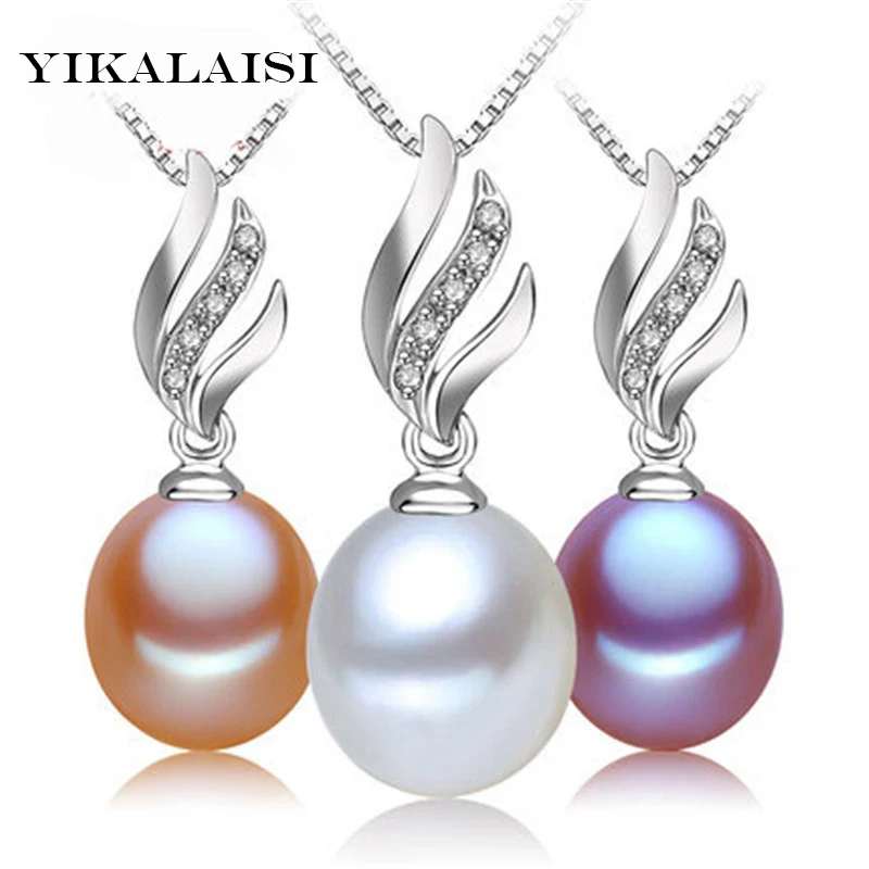 Yikalaisi 2017 Pearl Necklace Pearl Jewelry Natural Freshwater Pearl