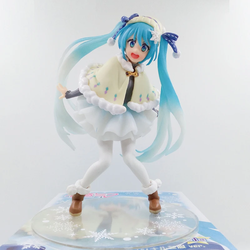 Hatsune Miku Snow Miku Action Figure Snowsuit Ver. Miku Doll PVC figure ...