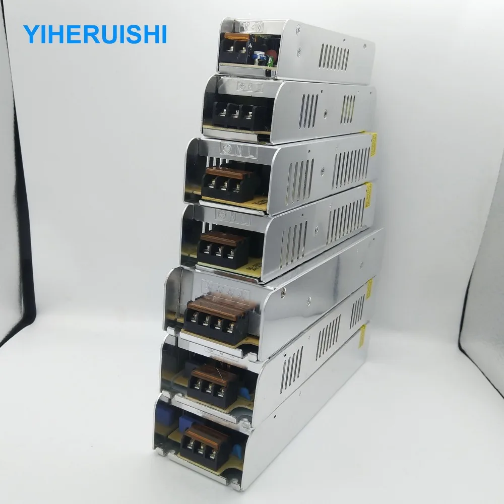 12V LED stripe type Lighting Transformer 5A 30A Switching Power Supply ...