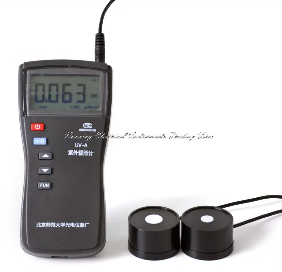 Rychlý příchod Digitální UV-A Dual Channel přenosný ultrafialový ...