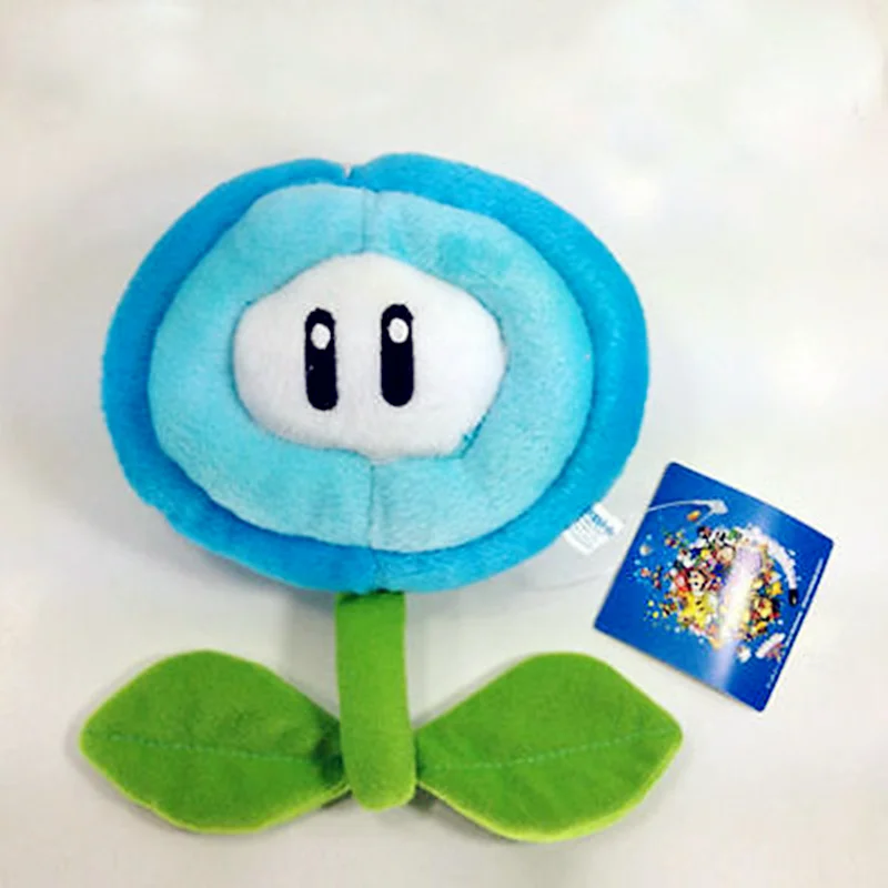 Super Mario Plush Ice Flower Soft Toy Stuffed Animal Kid Cuddly Doll ...