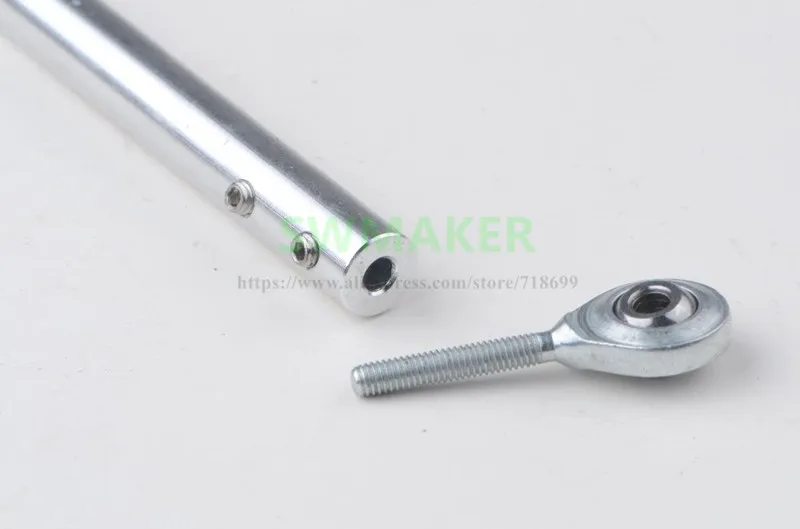 3D Printer aluminum alloy Diagonal Push Rod Arm + Rod End Bearing for ...