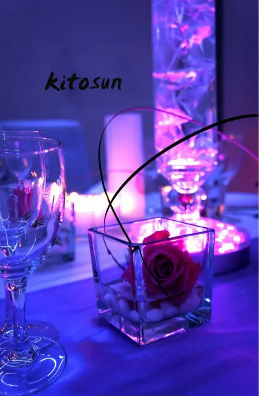 KITOSUN Made in China Multi color 6 inch Round uplighter led light ...