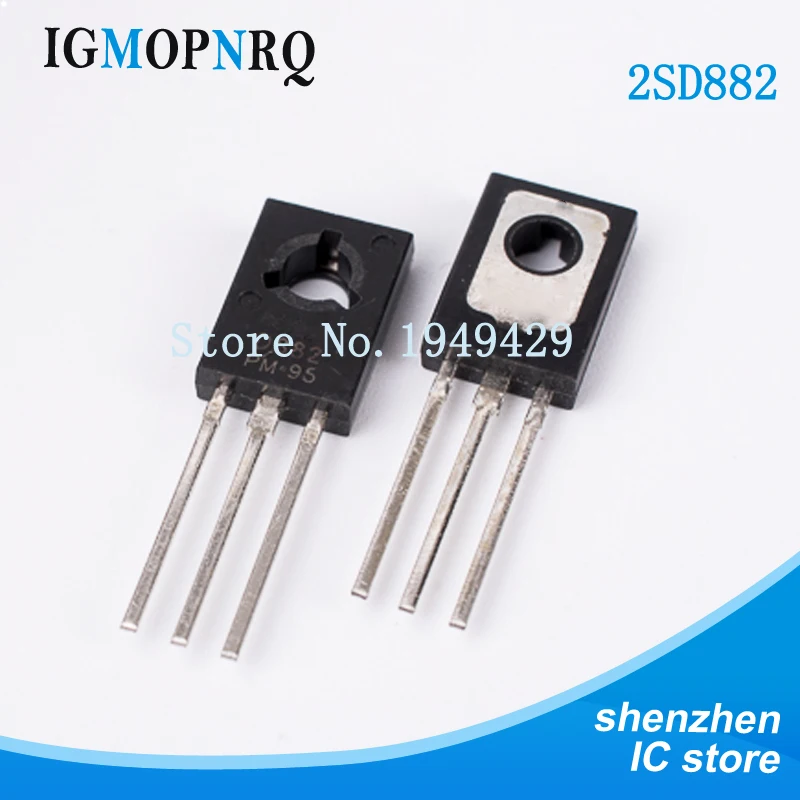 Triodo-Transistor-D882-2SD882-3A-40V-TO-126-NPN-Power-triodo-nuevo-50 ...