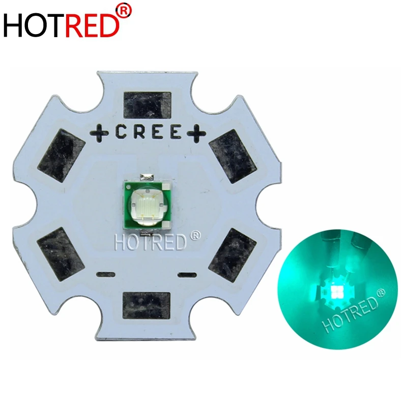 10pcs 3W 490nm 495nm Cyan Ice Blue Color 3535 Epileds High Power LED ...