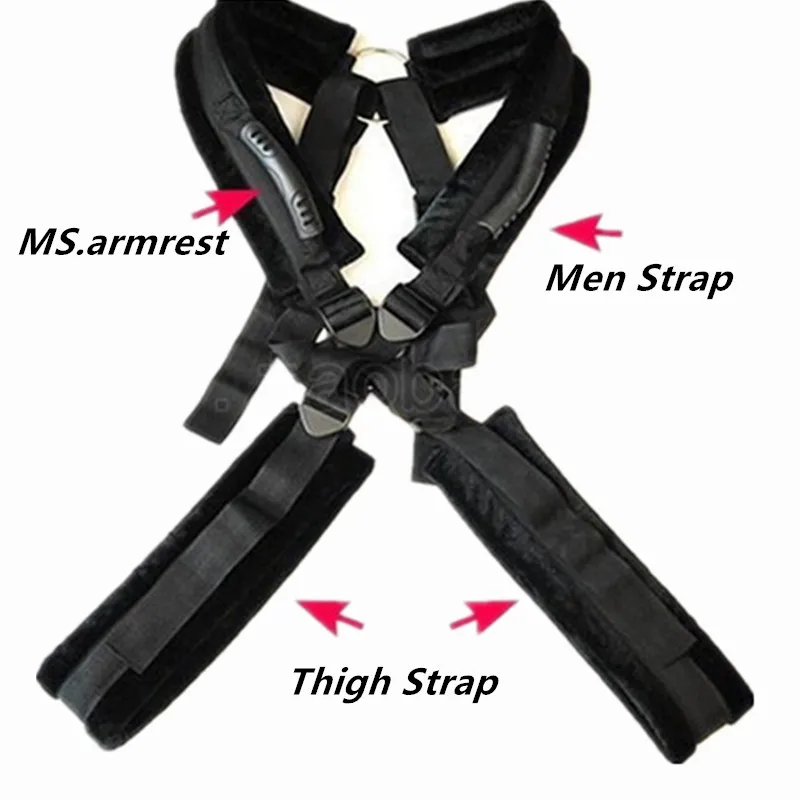 Fetish bdsm Bondage Swing Harness Couples,Stand Leg Lift spreader ...