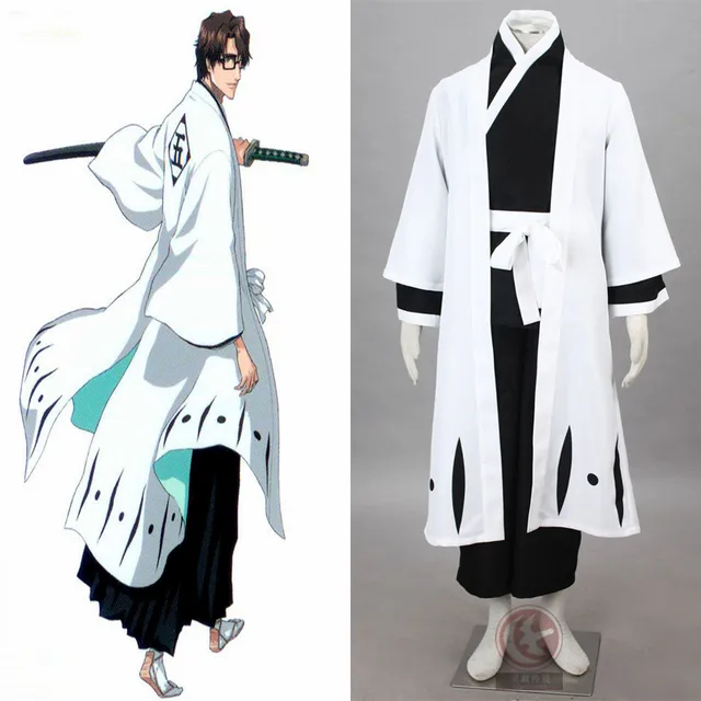 4nd Aizen Cosplay Costume From Bleach Anime-in Anime Costumes from ...