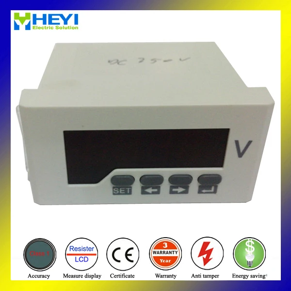 RH AV51 digital AC voltage power energy monitor panel digital mete|mete ...