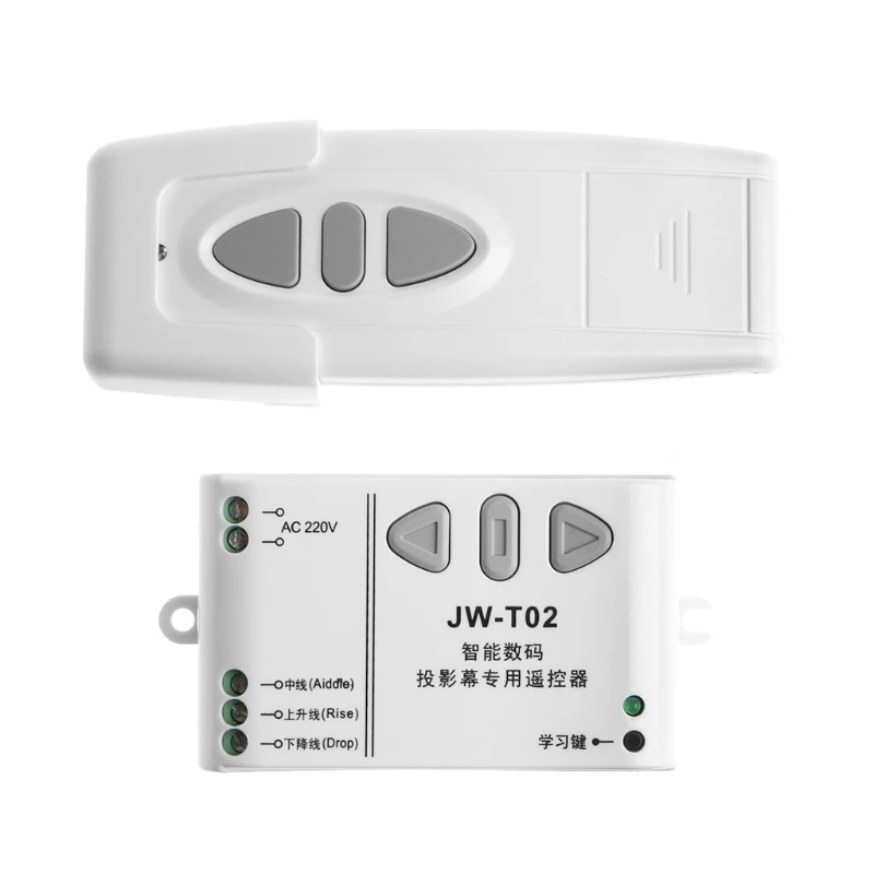 Ootdty New Design Projection Screen Wireless Remote Control Receiving