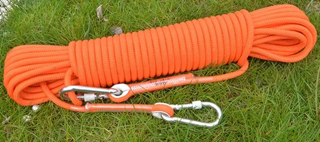 30m 8--9.5mm Parachute Cord Fast Descend Rope Aerial Work Safety ...