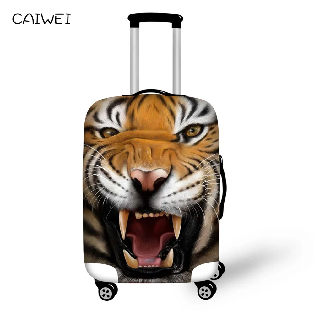 Suitcase Protective Covers Tiger Printed Travel Accessories Waterproof ...