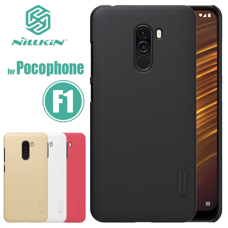 Xiaomi Pocophone F1 Case Nillkin Super Frosted Poco Phone F1 Case Ultra ...