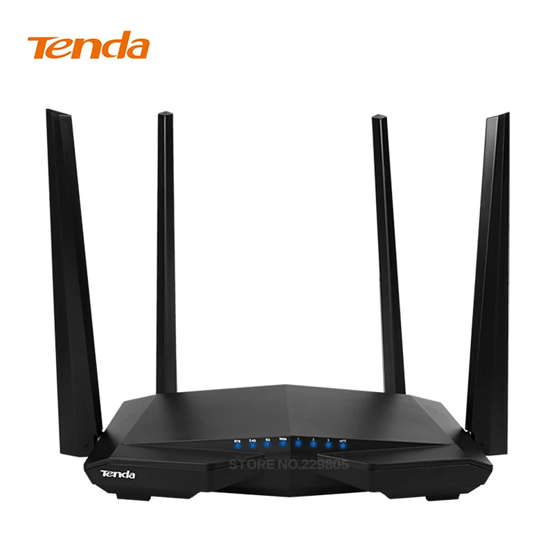 Tenda AC6 1200Mbps Smart Dual Band 802.11AC 2.4G/5.0GHz Gigabit ...