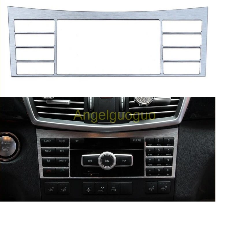 Car Center Console CD Air Conditioning Control Panel Frame Sticker for ...