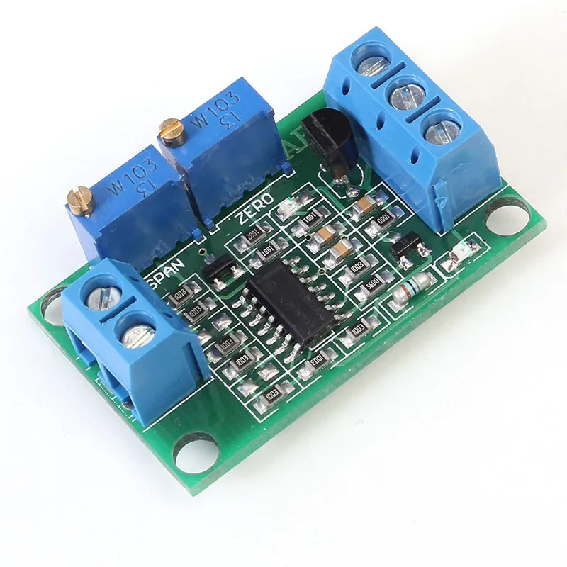 Voltage To Current Module Converter 0-5V To 4-20mA Non-Isolated Type ...