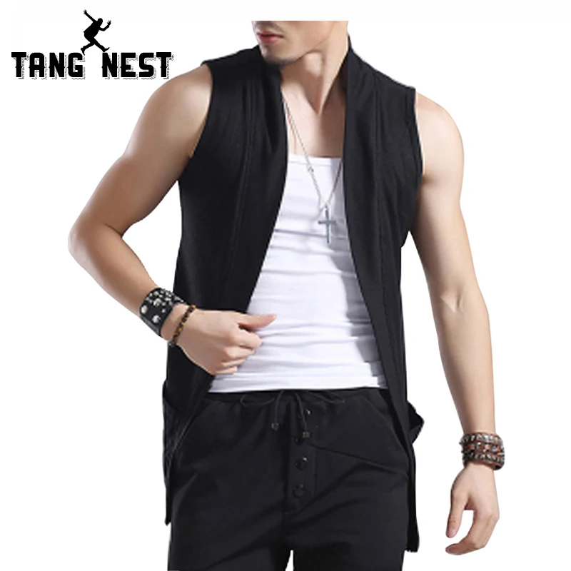 TANGNEST 2018 Open Stitch Fashion Top Selling New Style Men Vest ...