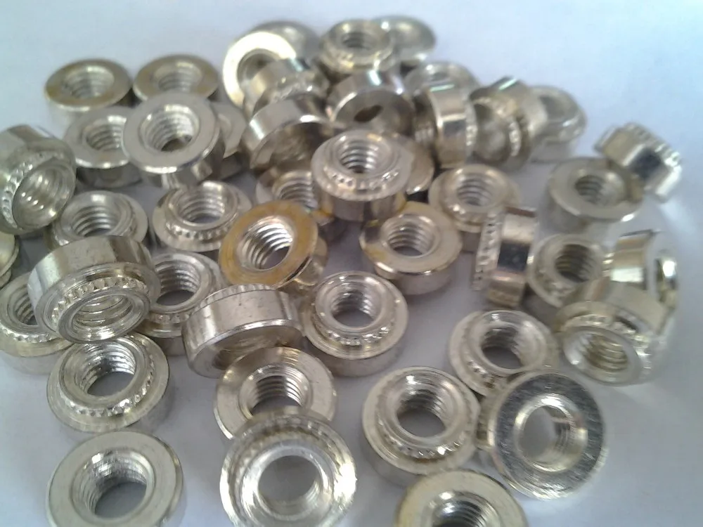 KF2 632 Broaching nuts, Carbon steel, Electro plated Tin ,PEM standard ...