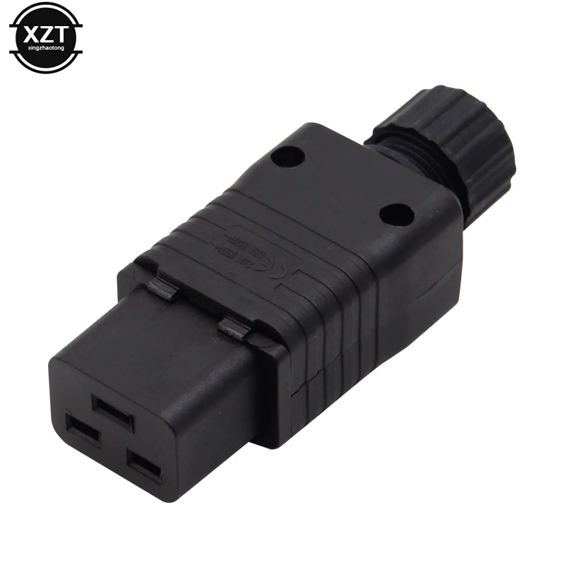 High Quality IEC 320 C19 Connector Computer AC Power Plug 15A 250V ...