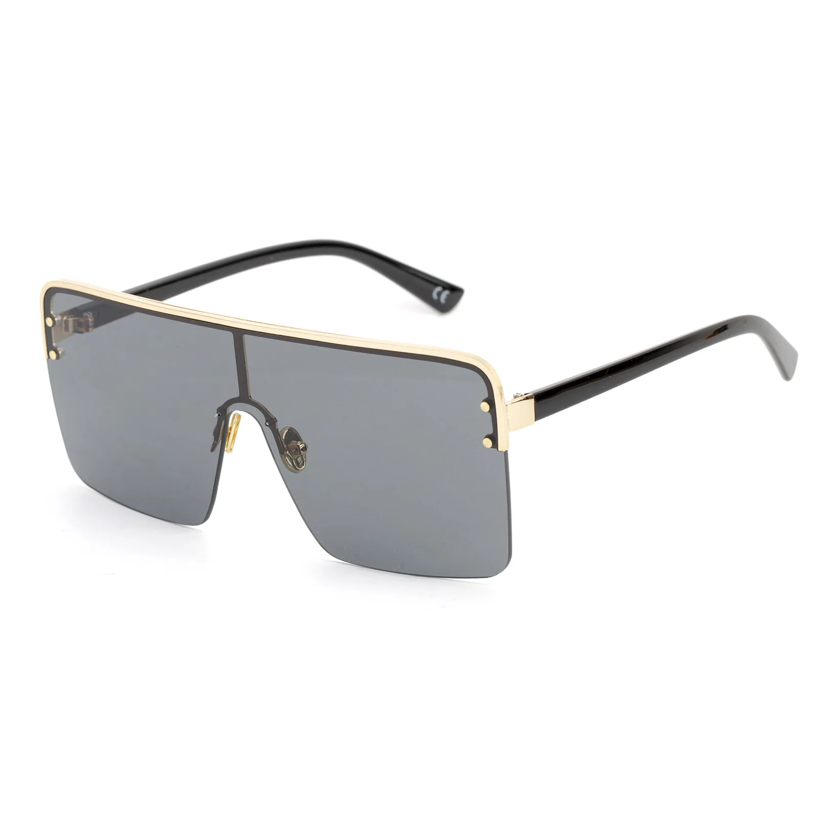 2018 gafas de sol de diseño de marca de gafas de sol de gran tamaño ...