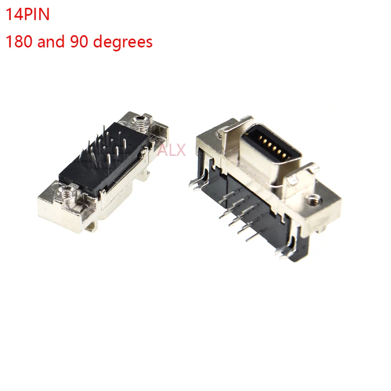 2pcs MDR Servo driver SCSI Connector HPCN Slot Type 14/20/26/36/50 pin ...